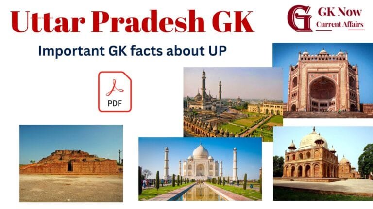 Uttar Pradesh GK PDF - GK Now