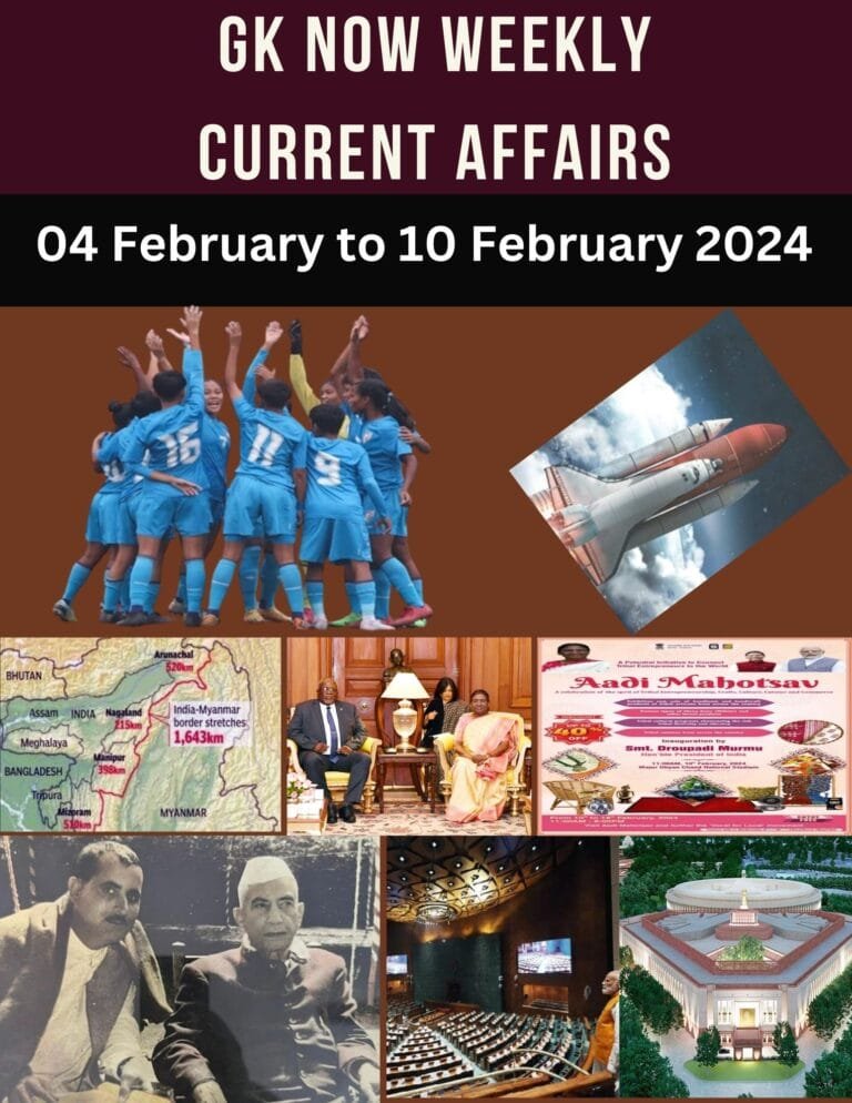 Weekly Current Affairs PDF – GK Now