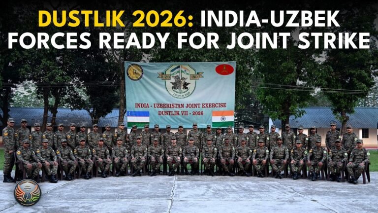India–Uzbekistan Joint Military Exercise “Dustlik 2026" - GK Now