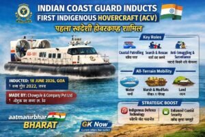 Indian Coast Guard Inducts First Indigenous Hovercraft (ACV) - GK Now