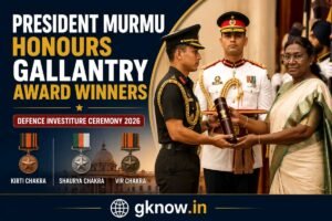 President Murmu Honours Armed Forces and Police Personnel with ...